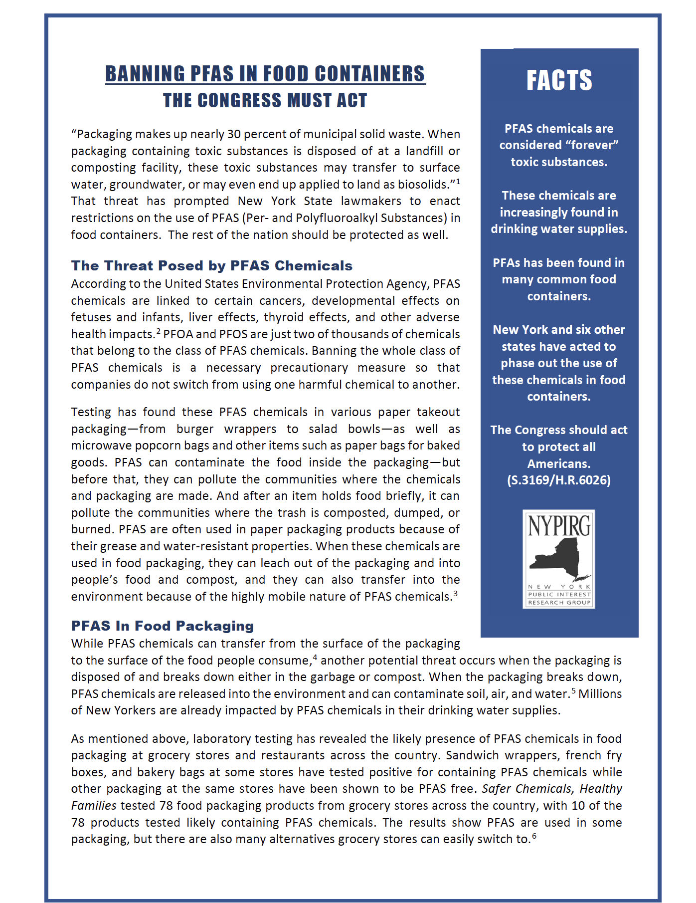 Banning PFAS in plastic food containers – Clean Air Coalition of ...