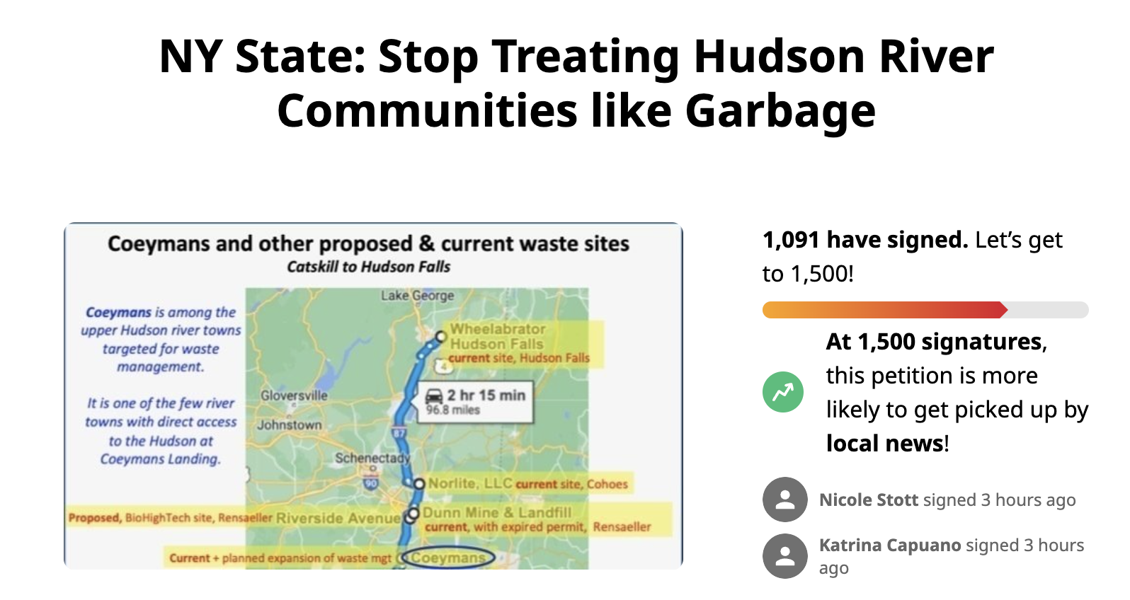 Petition milestone, 1000 signatures! – Clean Air Coalition of Greater ... Petition milestone, 1000 signatures! – Clean Air Coalition of Greater ...
